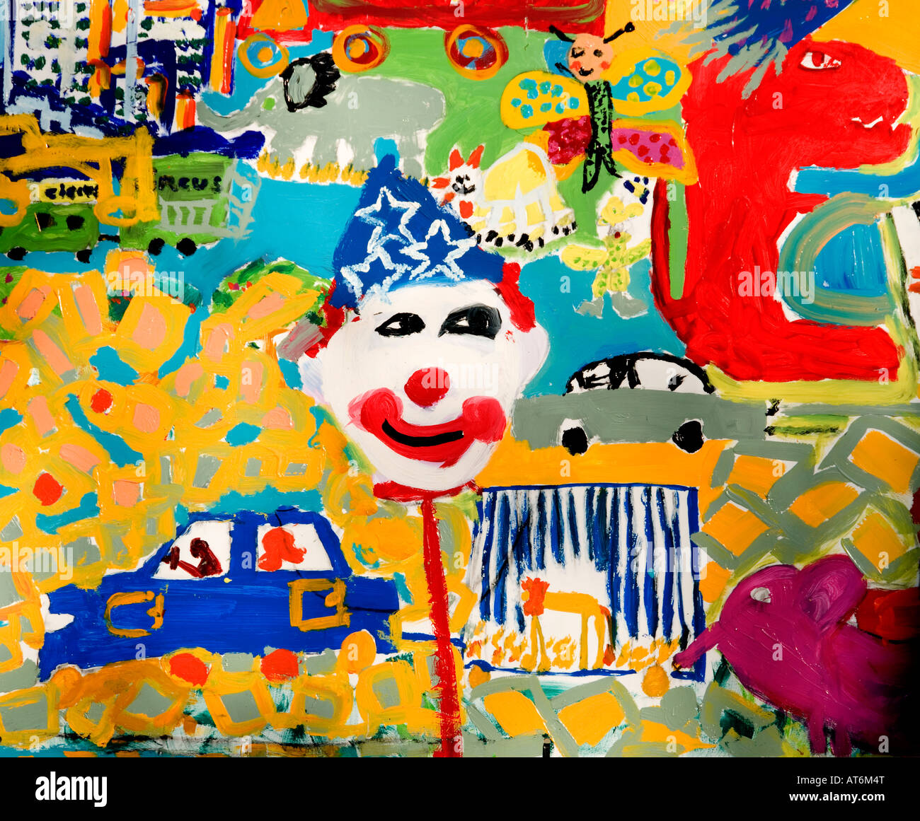 Circus Painting High Resolution Stock Photography and Images - Alamy
