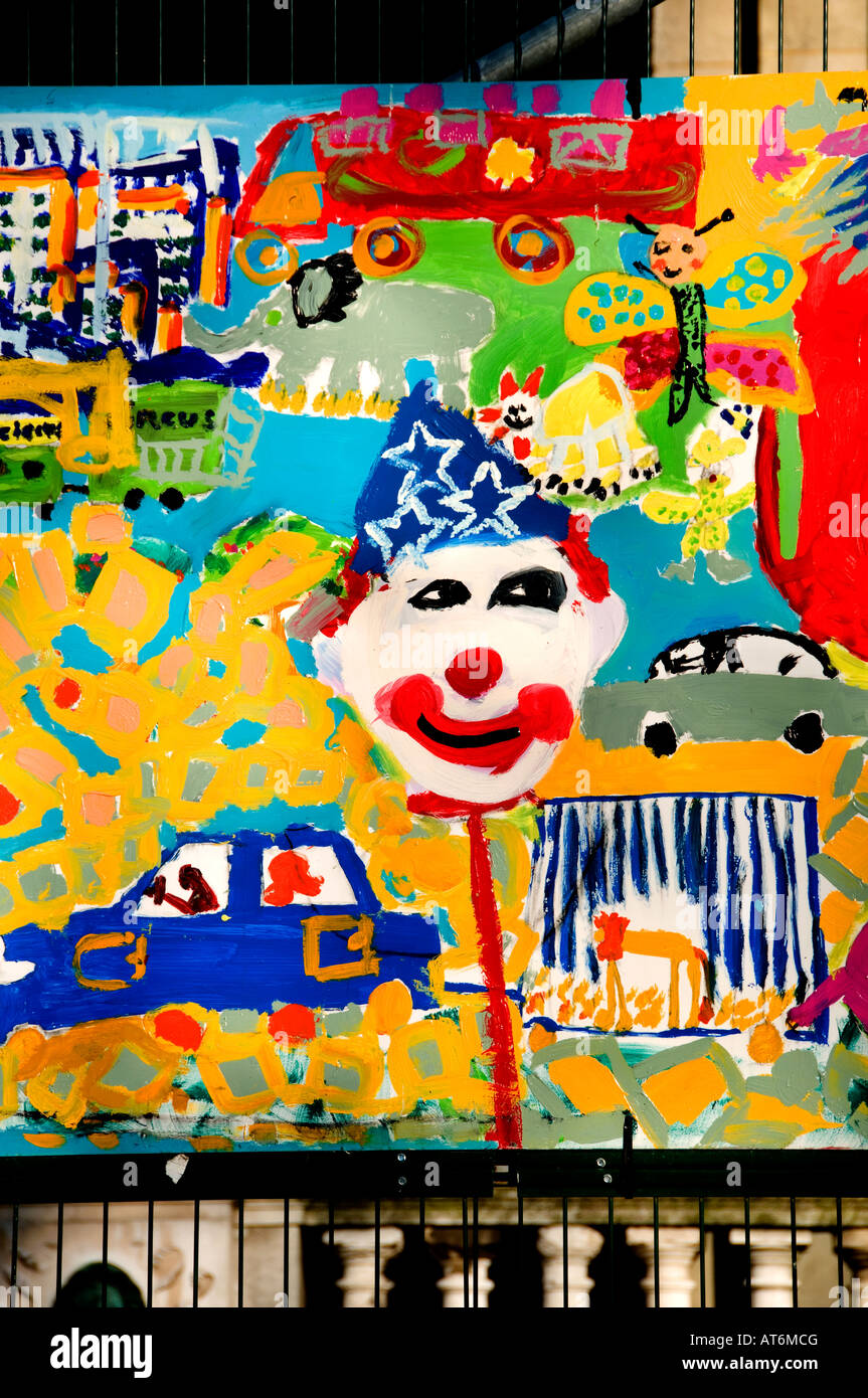 Circus Painting High Resolution Stock Photography and Images - Alamy