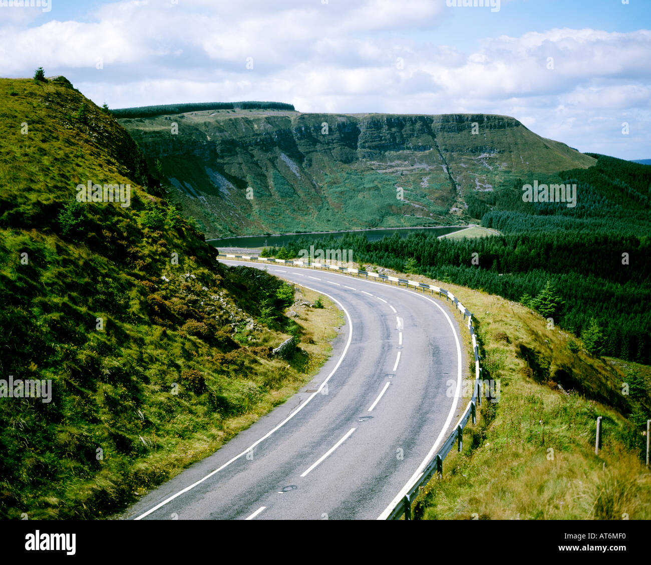 mountain road rhigos mountain near hirwaun between the rhondda valley ...