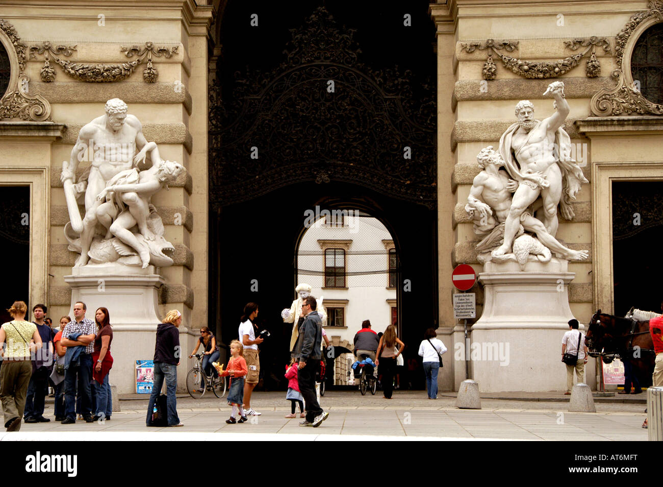 Austria Vienna Inner City Hofburg Palace Stock Photo - Alamy