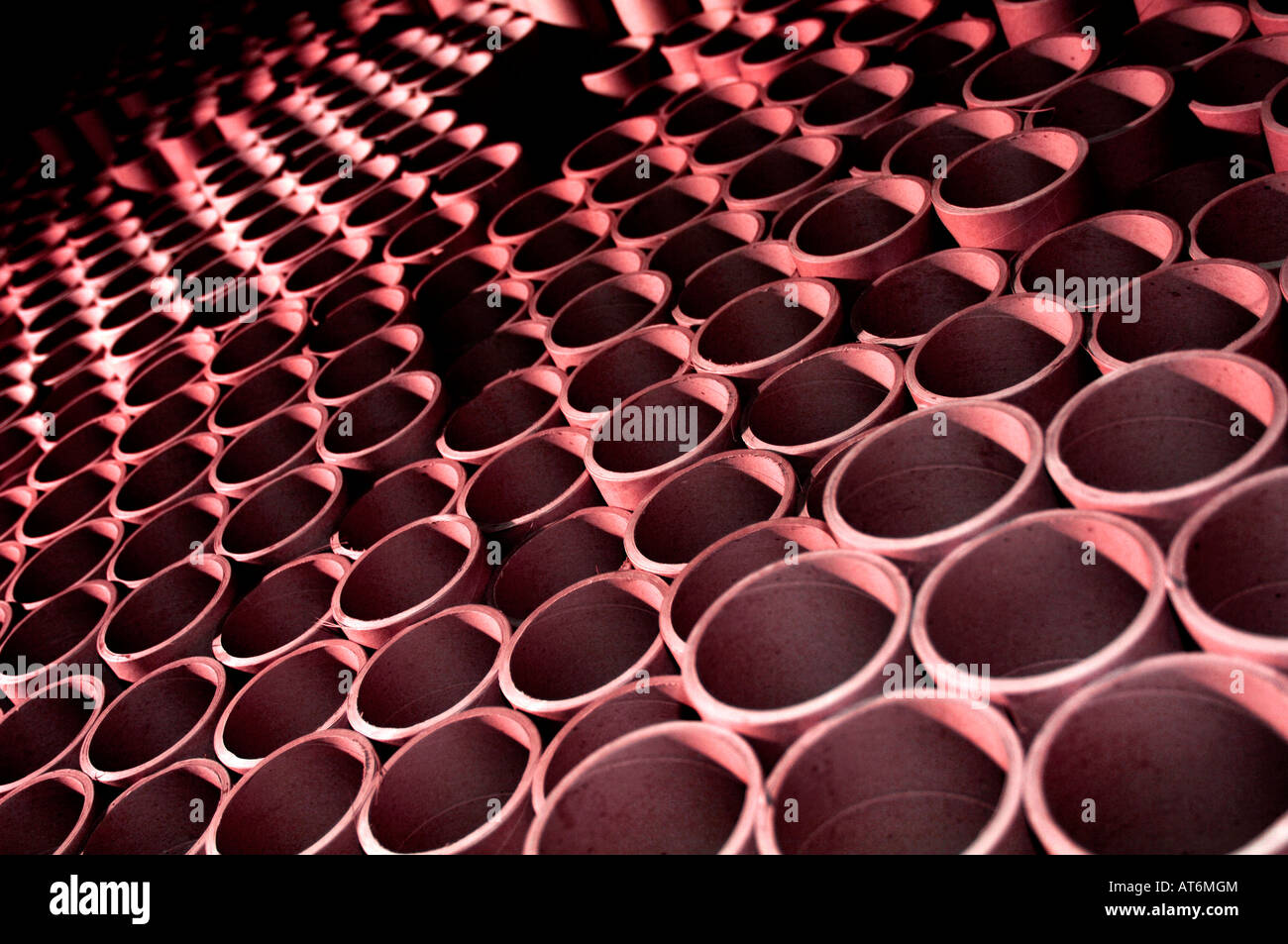 cardboard tube pattern,industrial tubes Stock Photo - Alamy