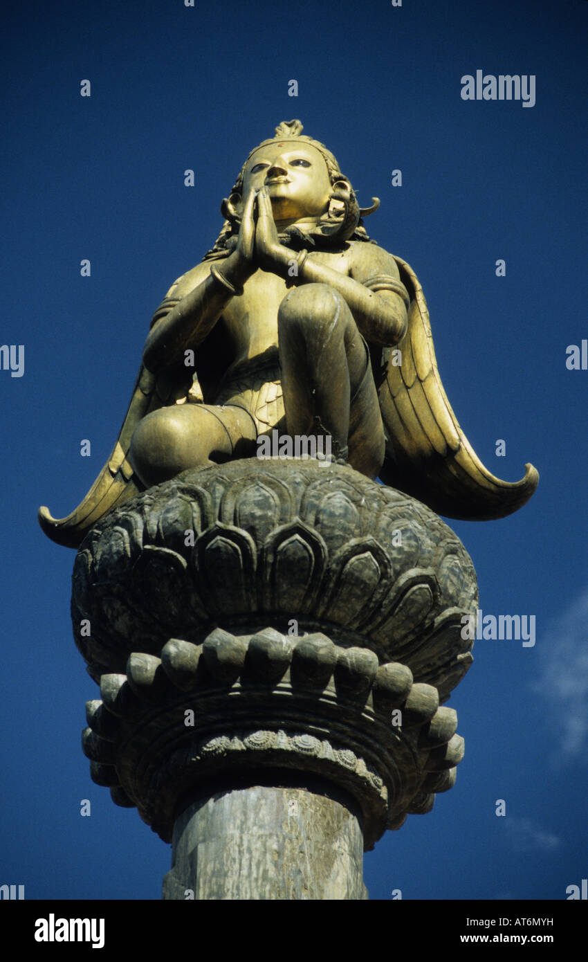 Nepal patan durbar square garuda hi-res stock photography and images ...