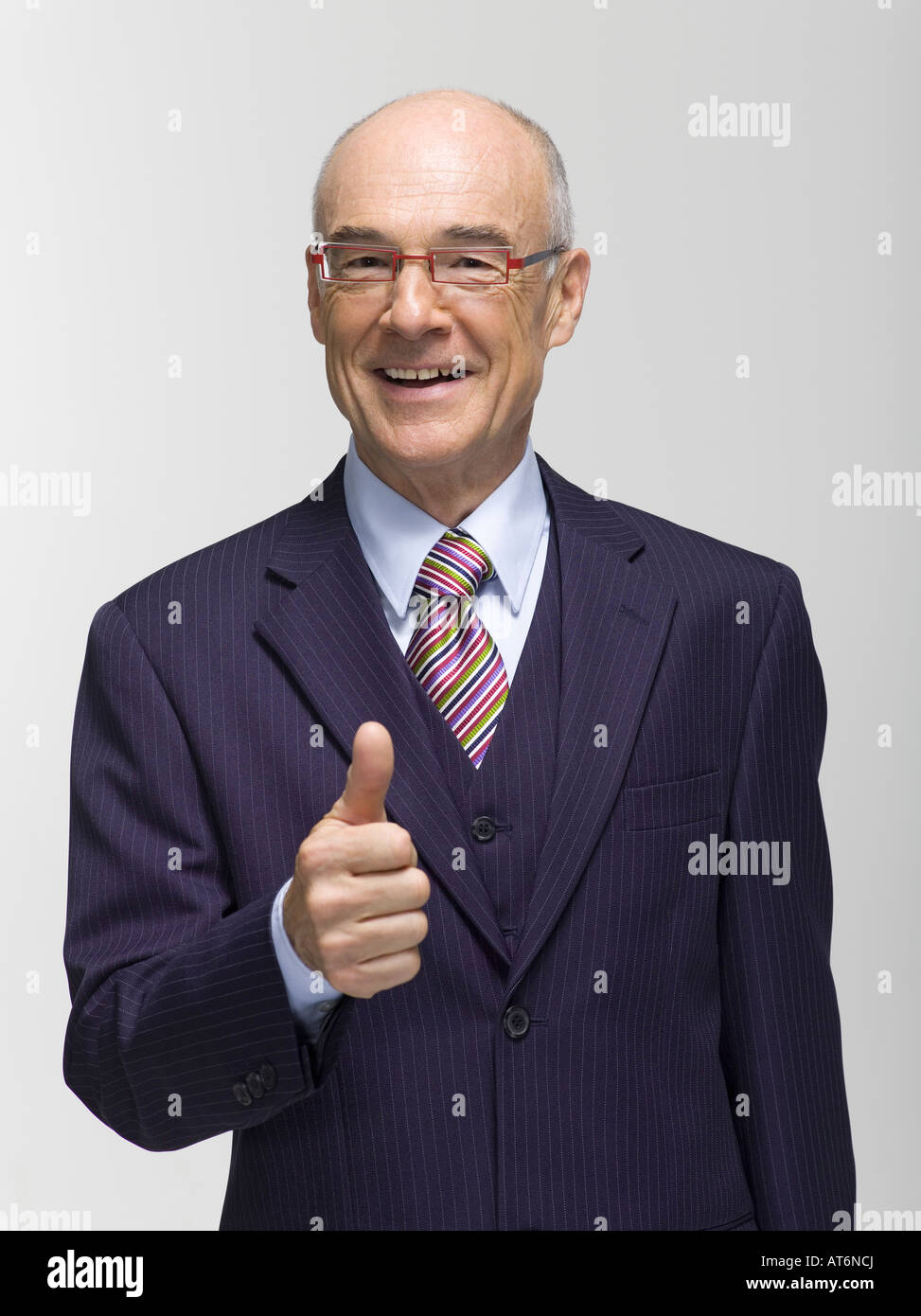 Businessman looking up at numbers hi-res stock photography and images ...