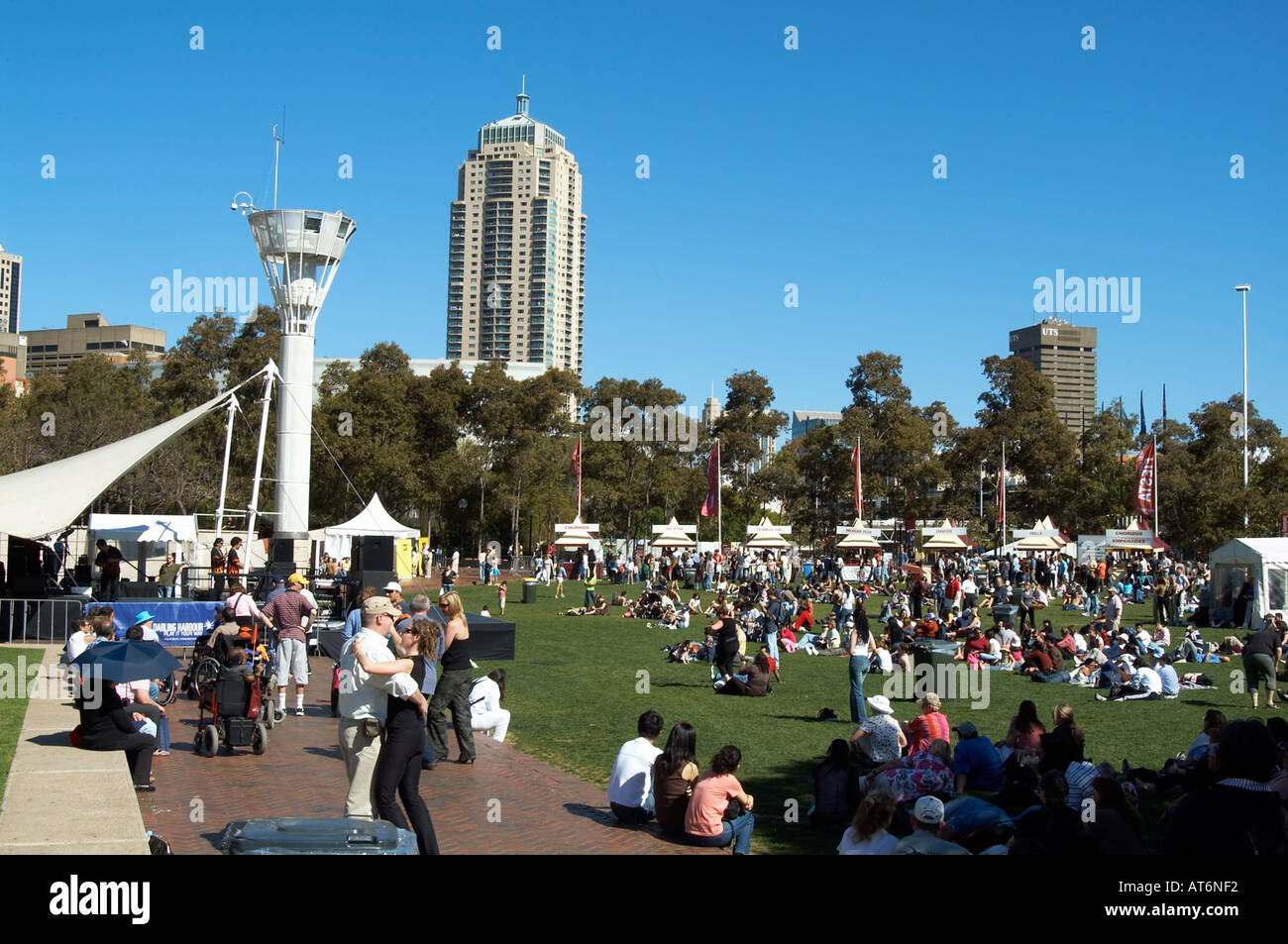 darling harbour park Sydney Australia down under ozzie ozzy bluesky ...