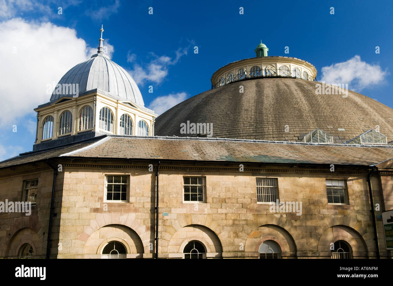 Devonshire dome at the university of Derby in Buxton in Derbyshire ...