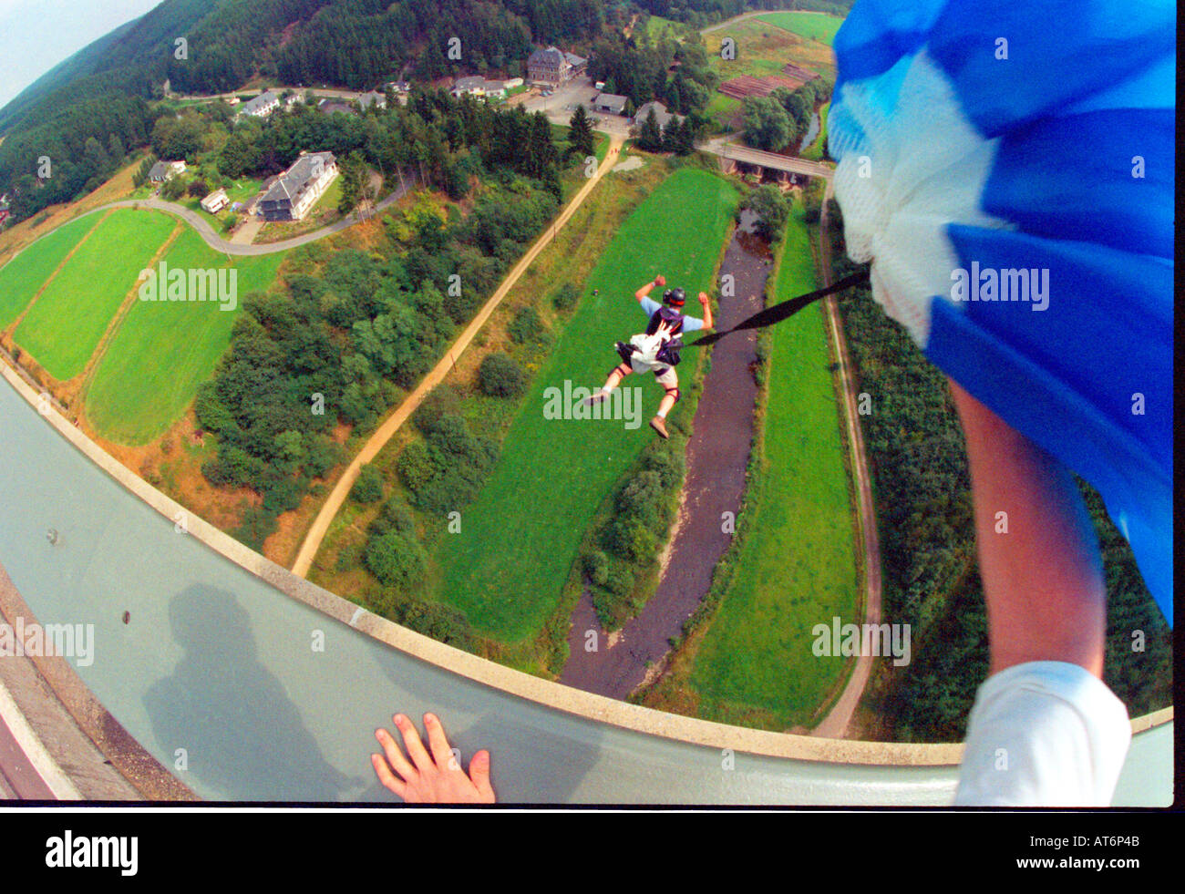 BASE JUMPING IN THE UK Stock Photo - Alamy