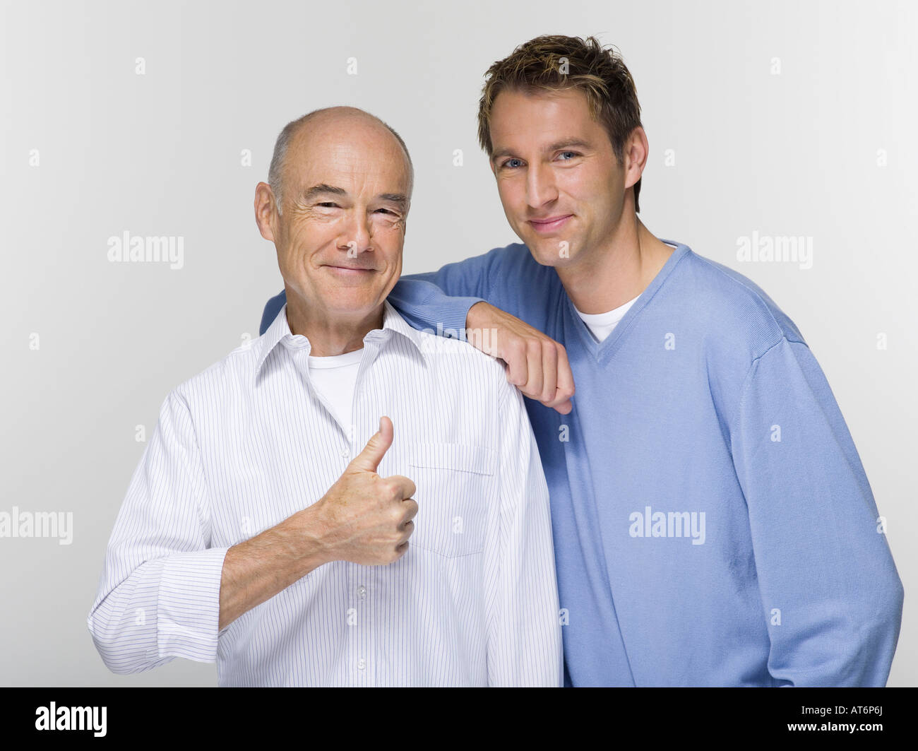 Portrait balding mature man Cut Out Stock Images & Pictures - Alamy