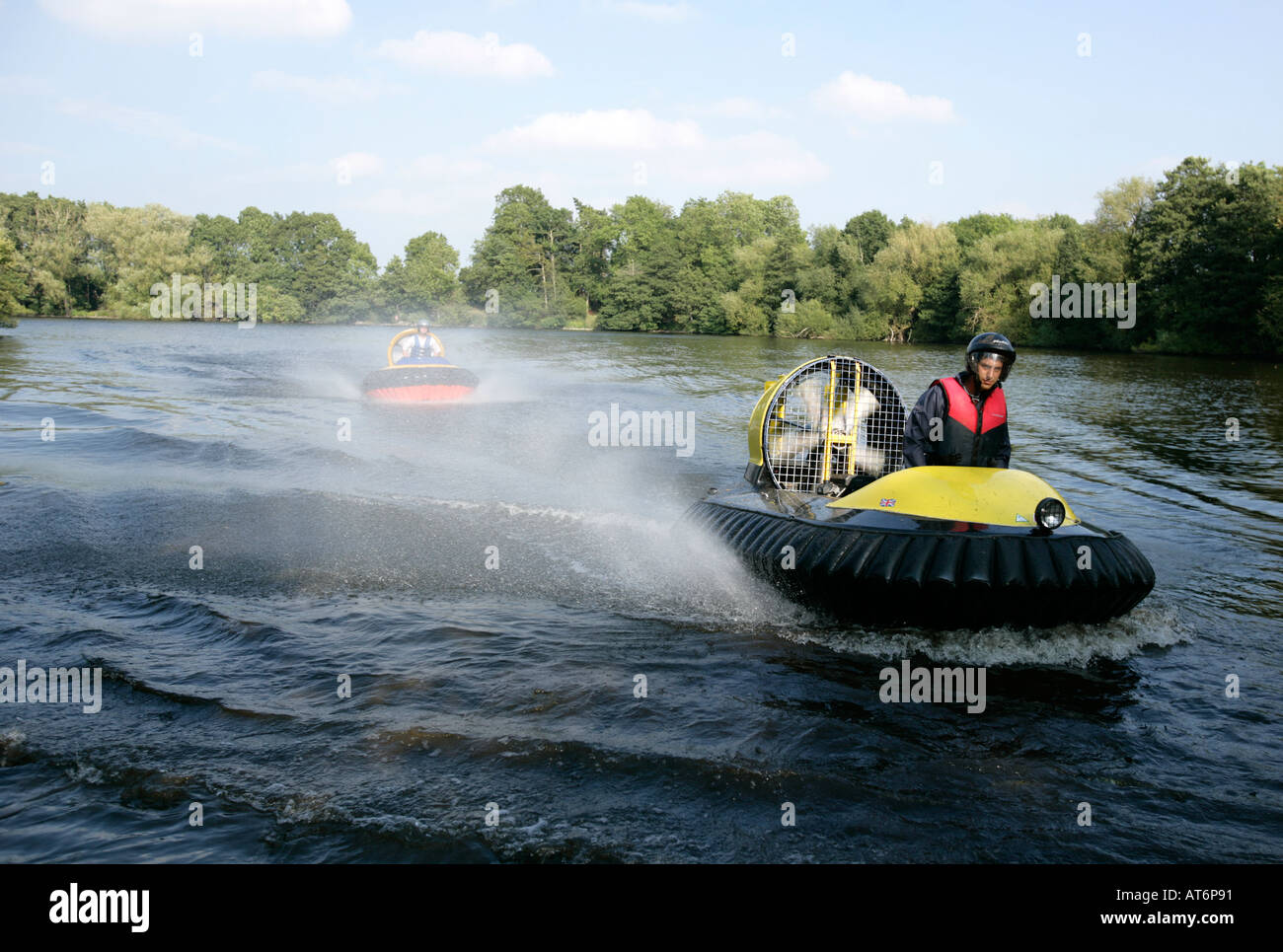 HOVER CRAFT ACTION Stock Photo - Alamy