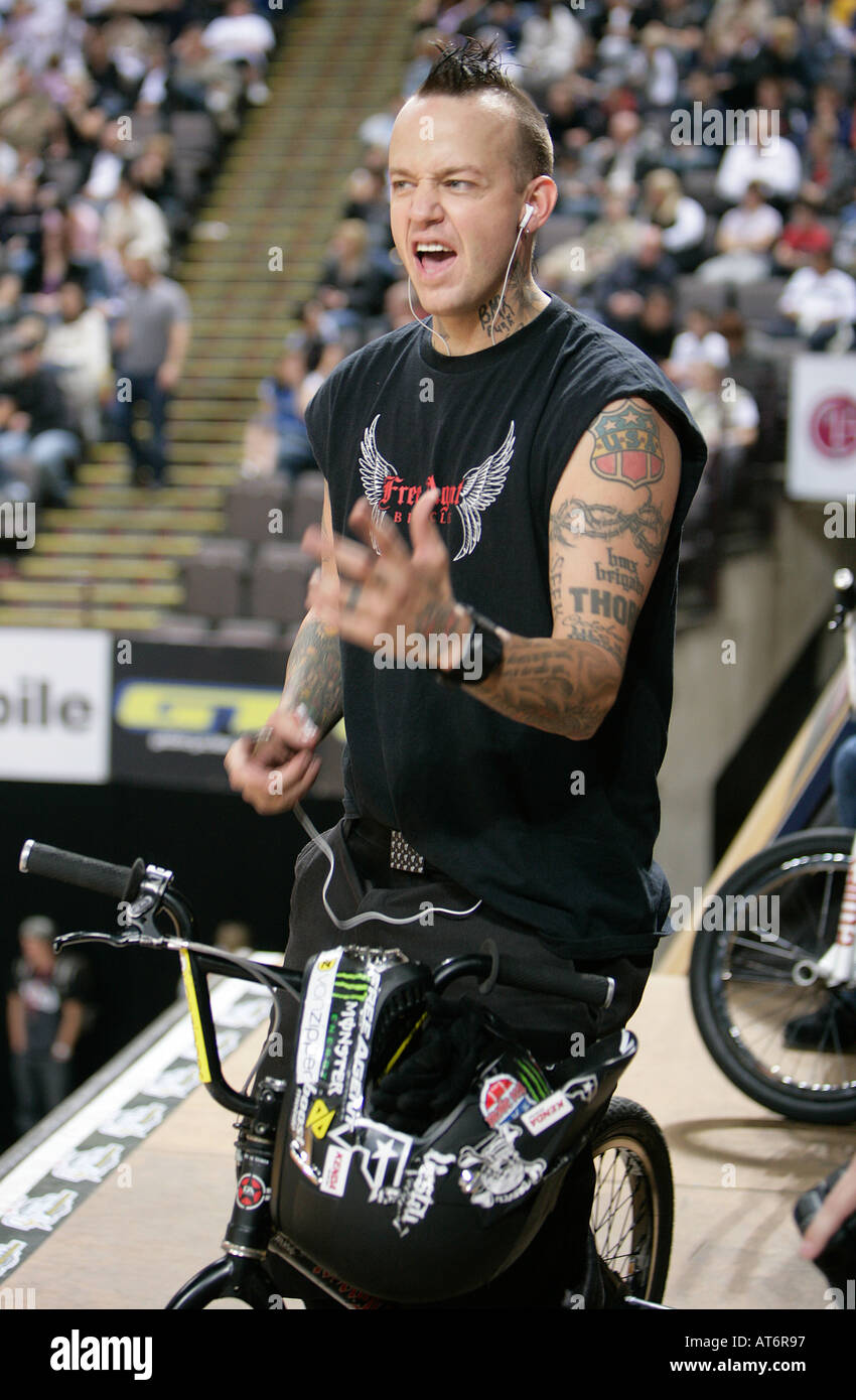 BMXER PORTRAIT LG WORLD CHAMPIONSHIPS MANCHESTER ENGLAND Stock Photo ...