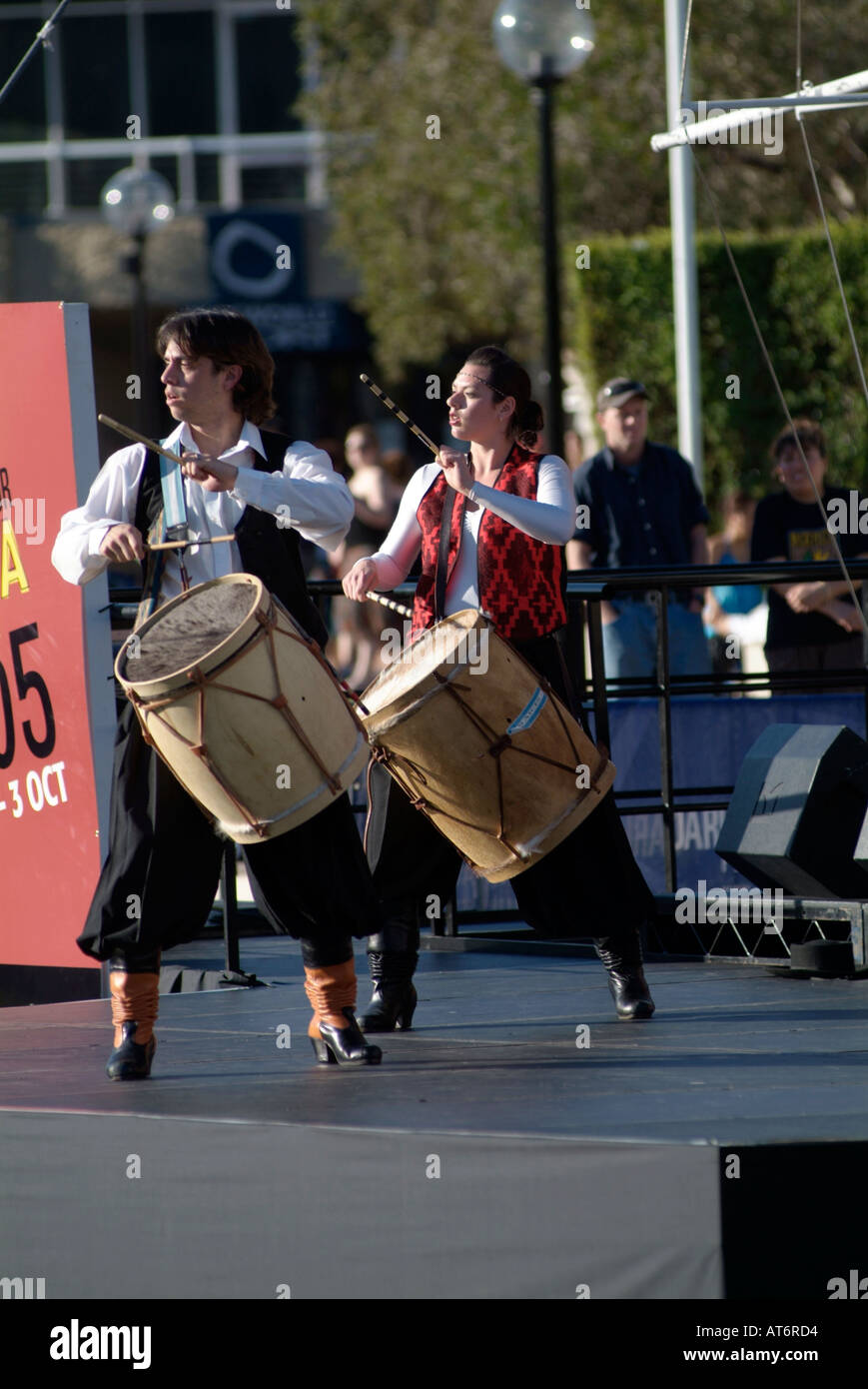 Peruvian drum drummer Peru darling harbour fiesta south American music ...