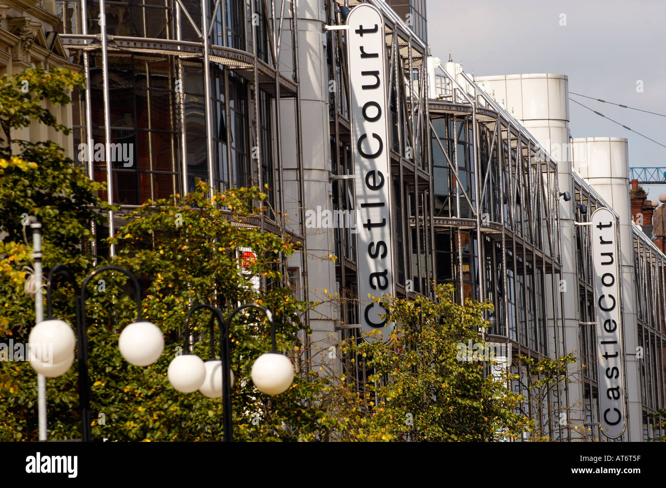 Castle Court shopping Centre Stock Photo - Alamy