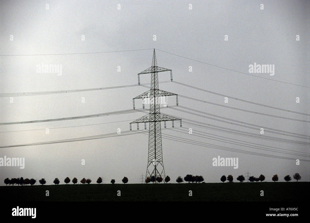 High voltage power cables hi-res stock photography and images - Alamy