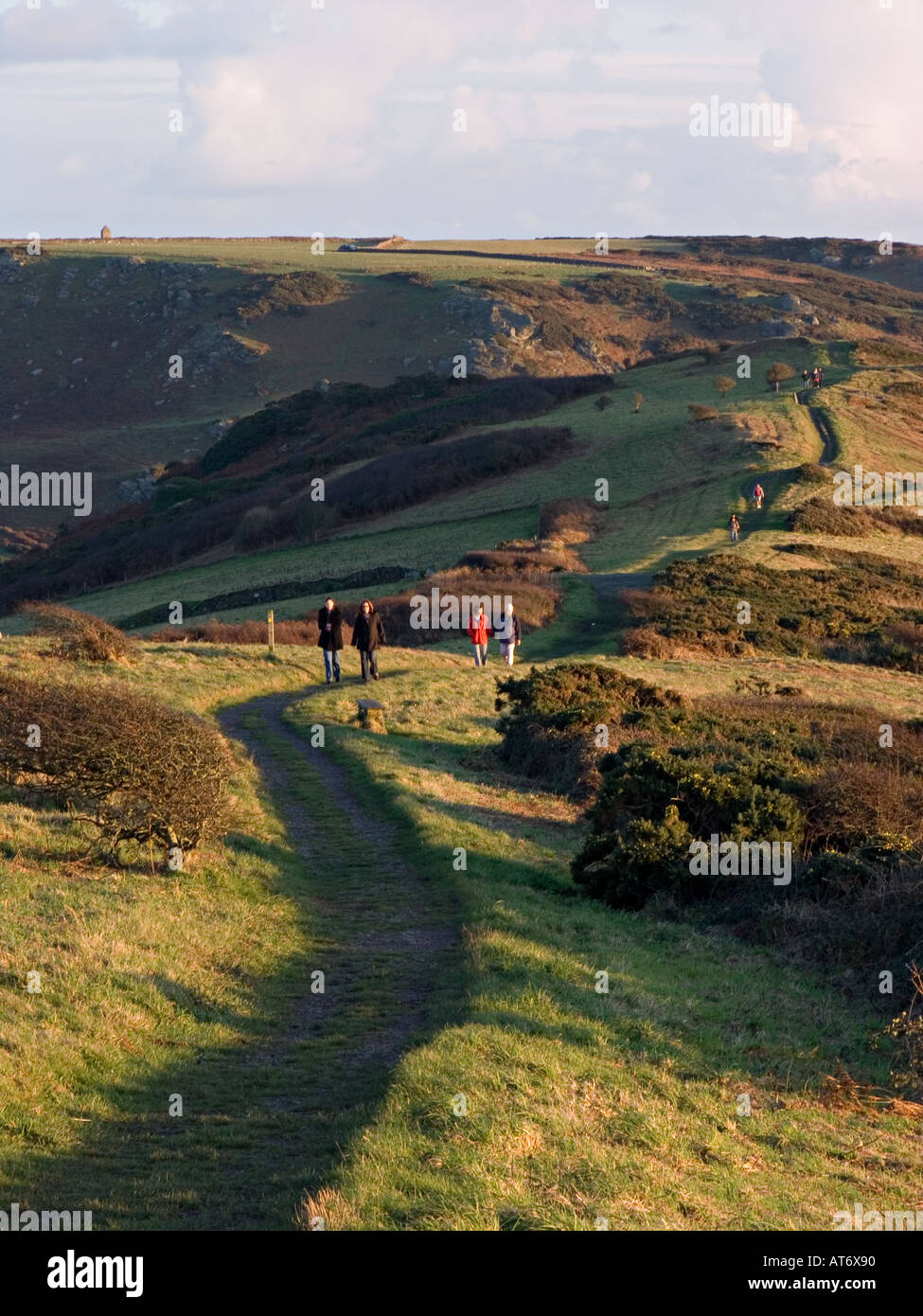 Coastal pathway in devon hi-res stock photography and images - Alamy