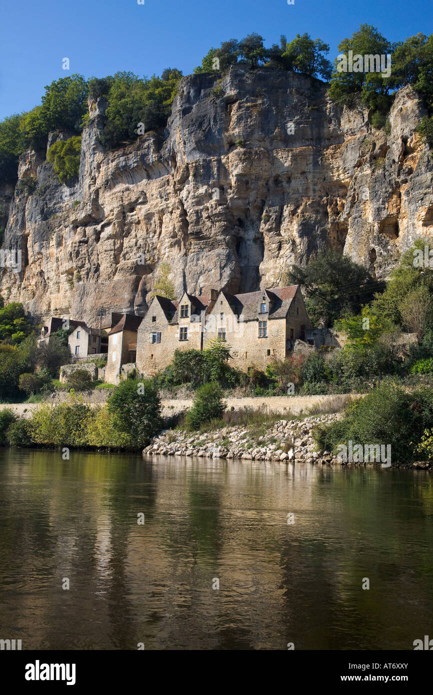 The old leper-house at La Roque gageac, dordogne, France Stock Photo ...