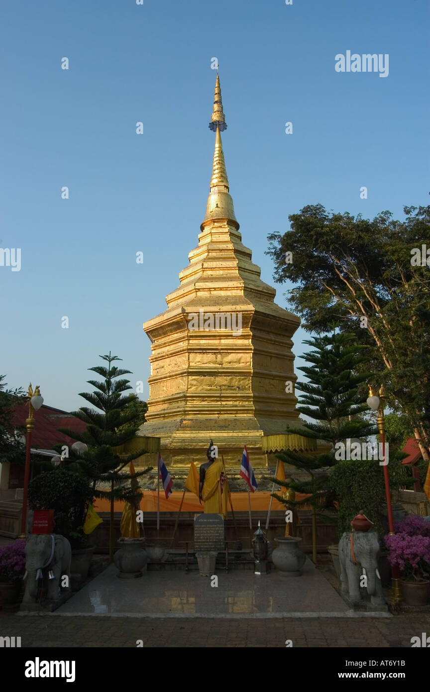 Wat Wiang Muang temple Chiang Rai North Thailand South East Asia Stock ...