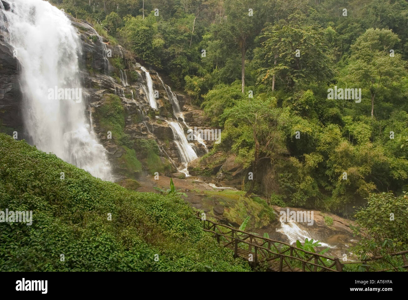 Thailand waterfall chiang mai vachiratharn hi-res stock photography and ...