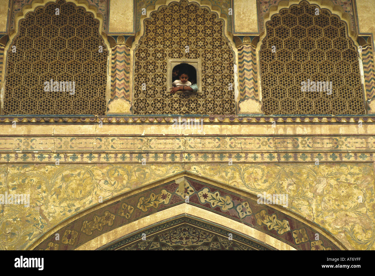 Palace at Amber, India Stock Photo - Alamy