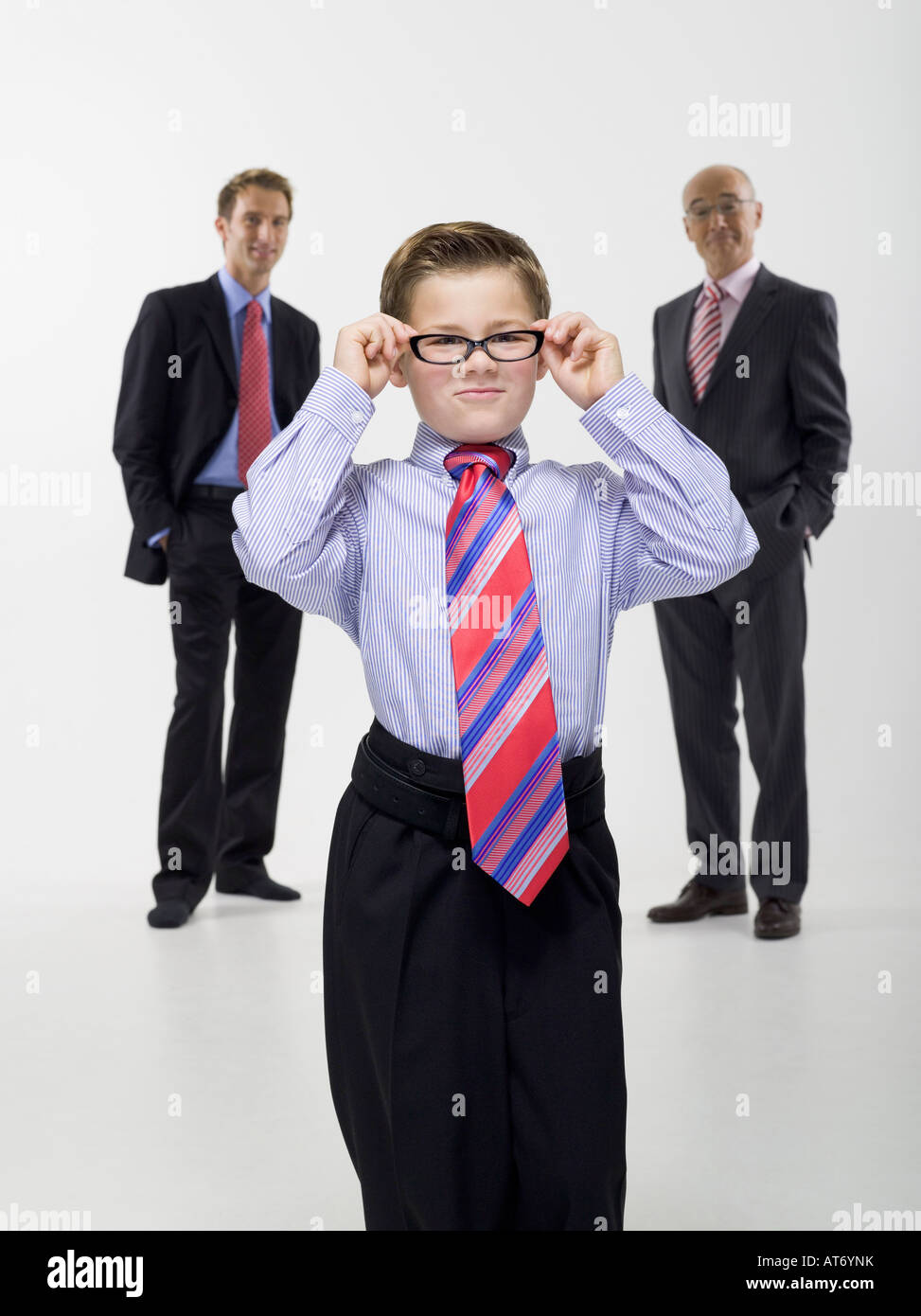 Child wearing his father's clothes hi-res stock photography and images ...
