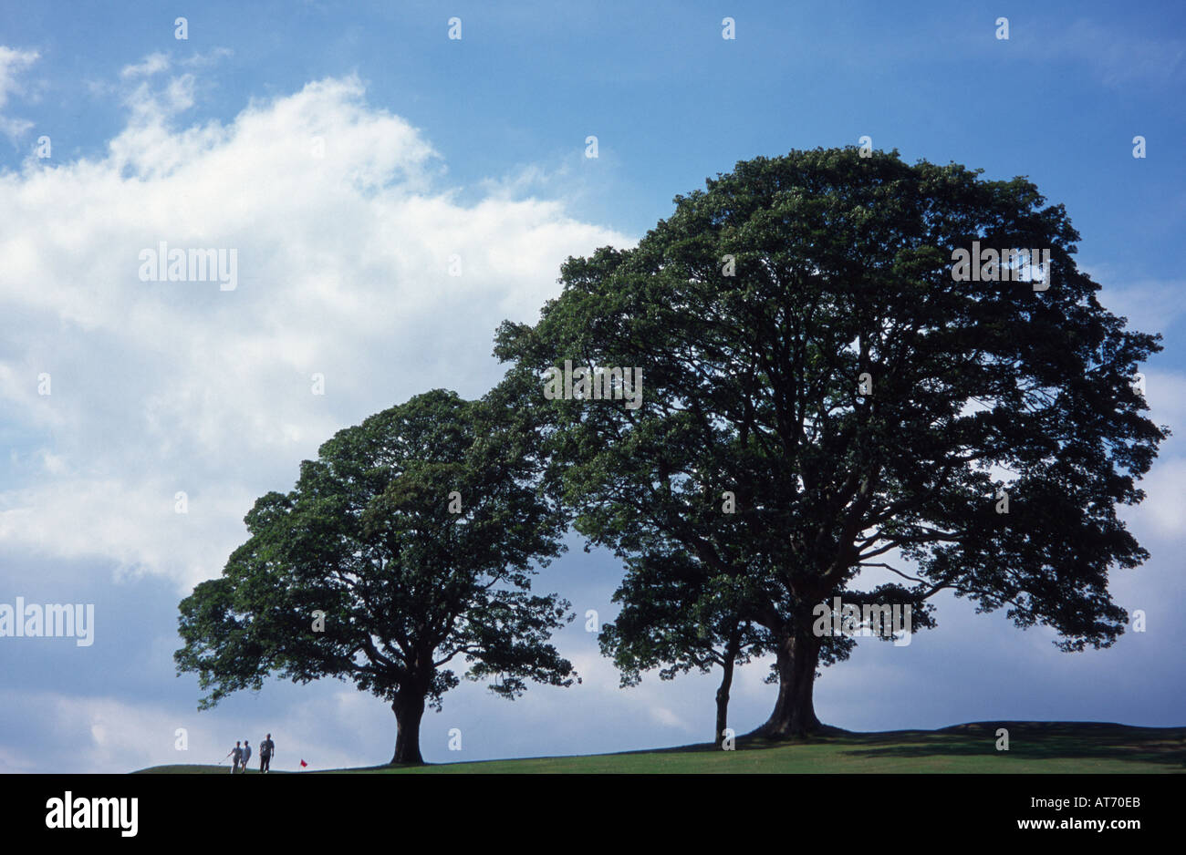 Summer blue sky bath golf club bath hi-res stock photography and images ...