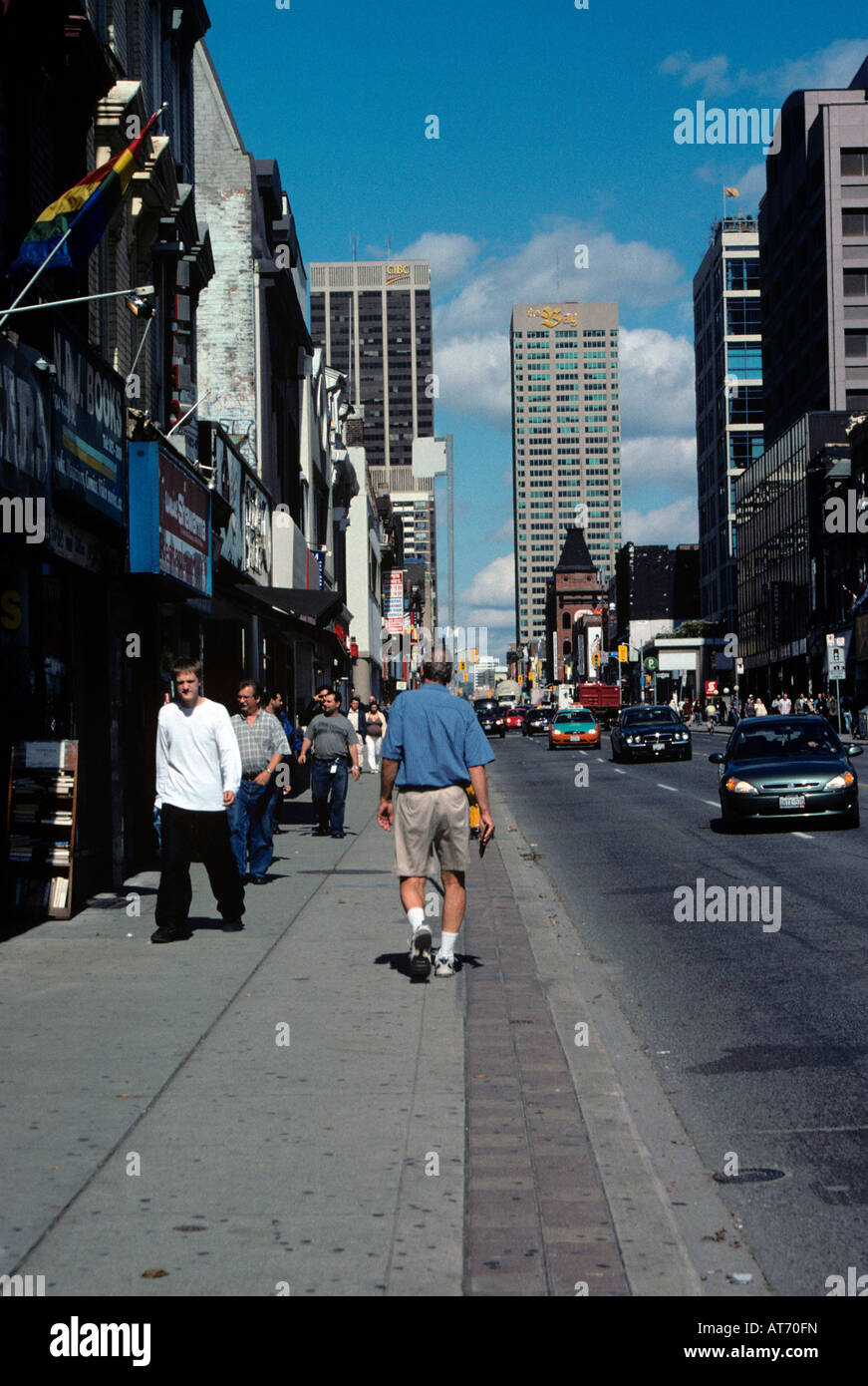 Yonge Street. Toronto, Canada Stock Photo - Alamy