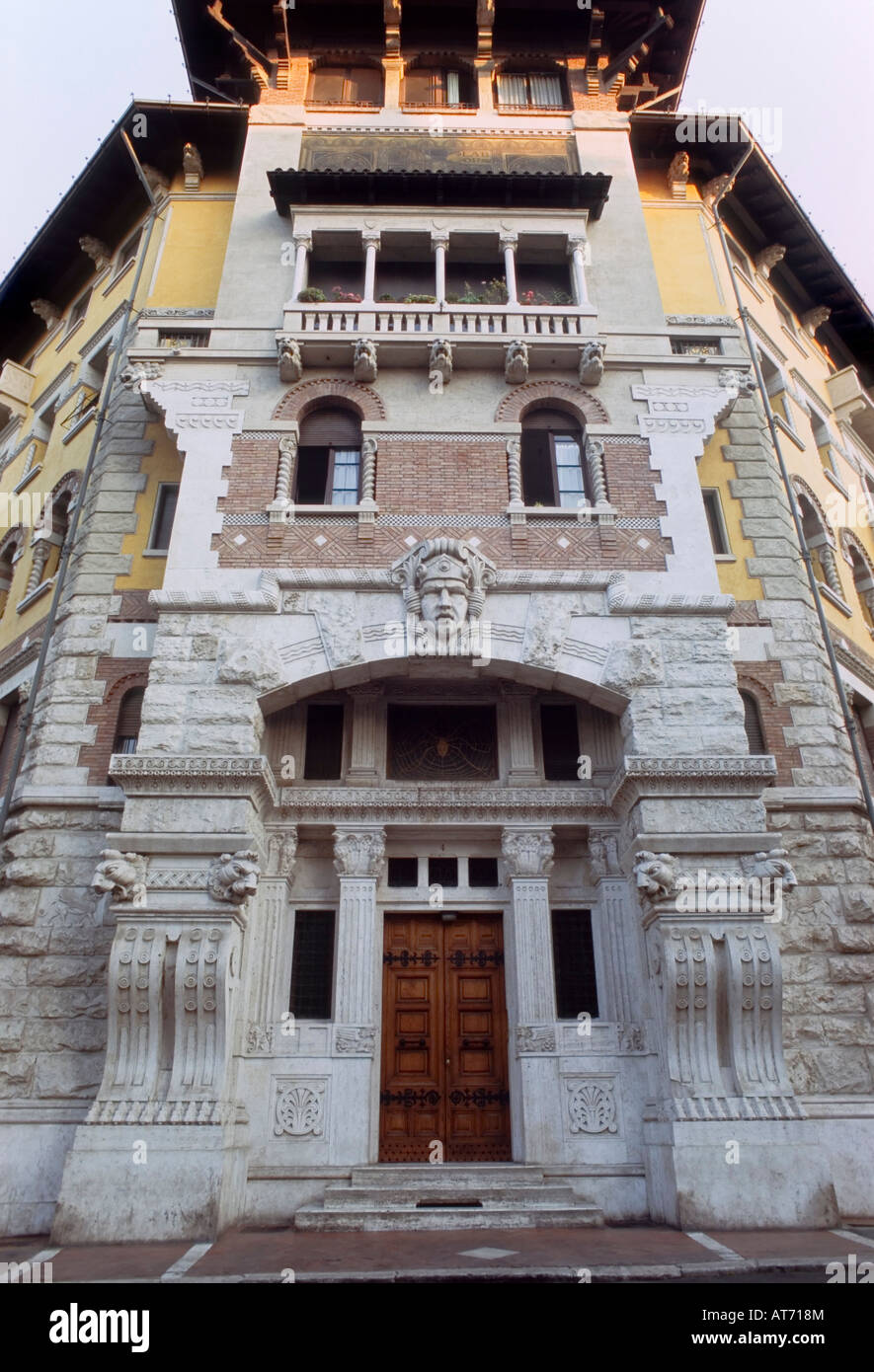 Rome, Italy. Building known as "Palazzo del Ragno" (Spider building) by ...