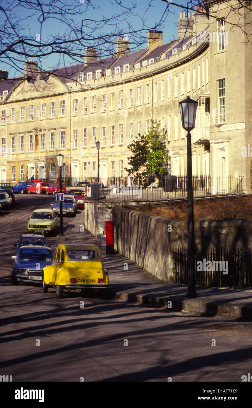 Somerset Place Bath Somerset England Stock Photo - Alamy
