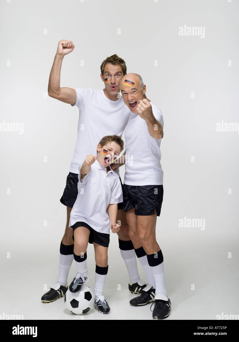German Soccer fans, portrait Stock Photo - Alamy
