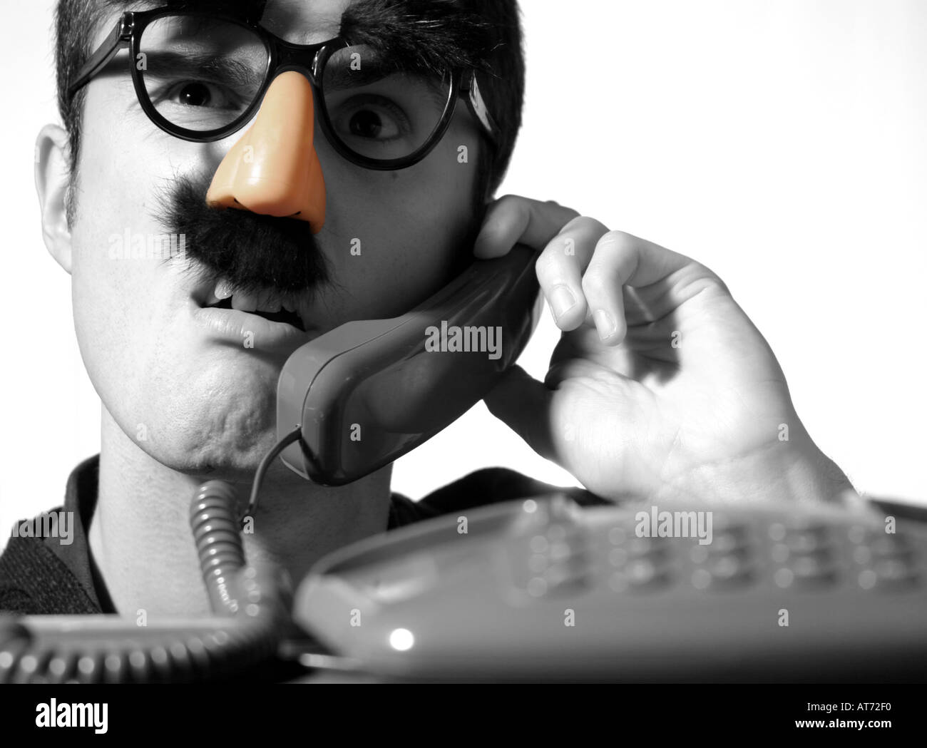 The Phone is Ringing Stock Photo - Alamy