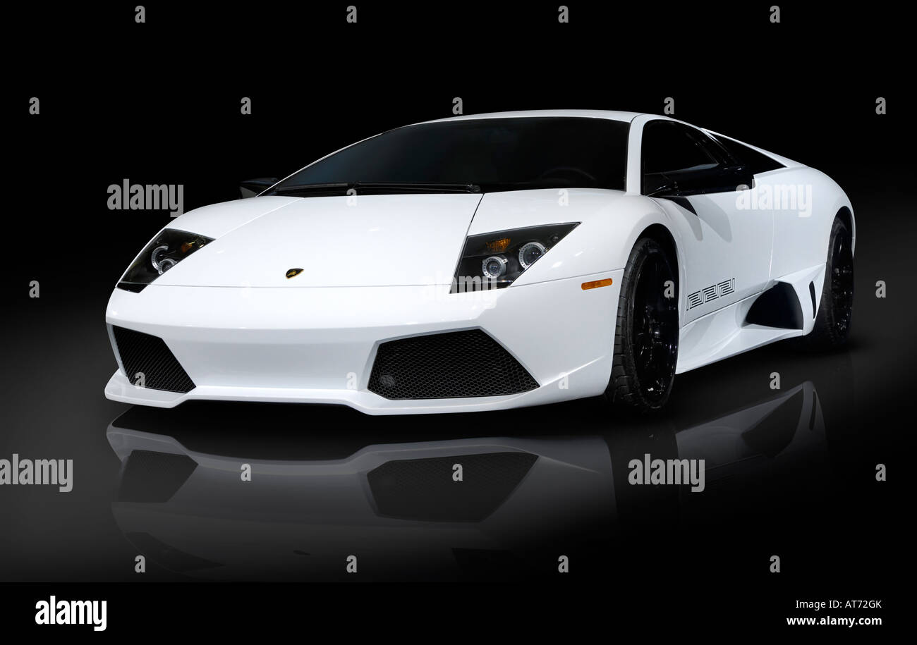 Lamborghini car white hi-res stock photography and images - Alamy