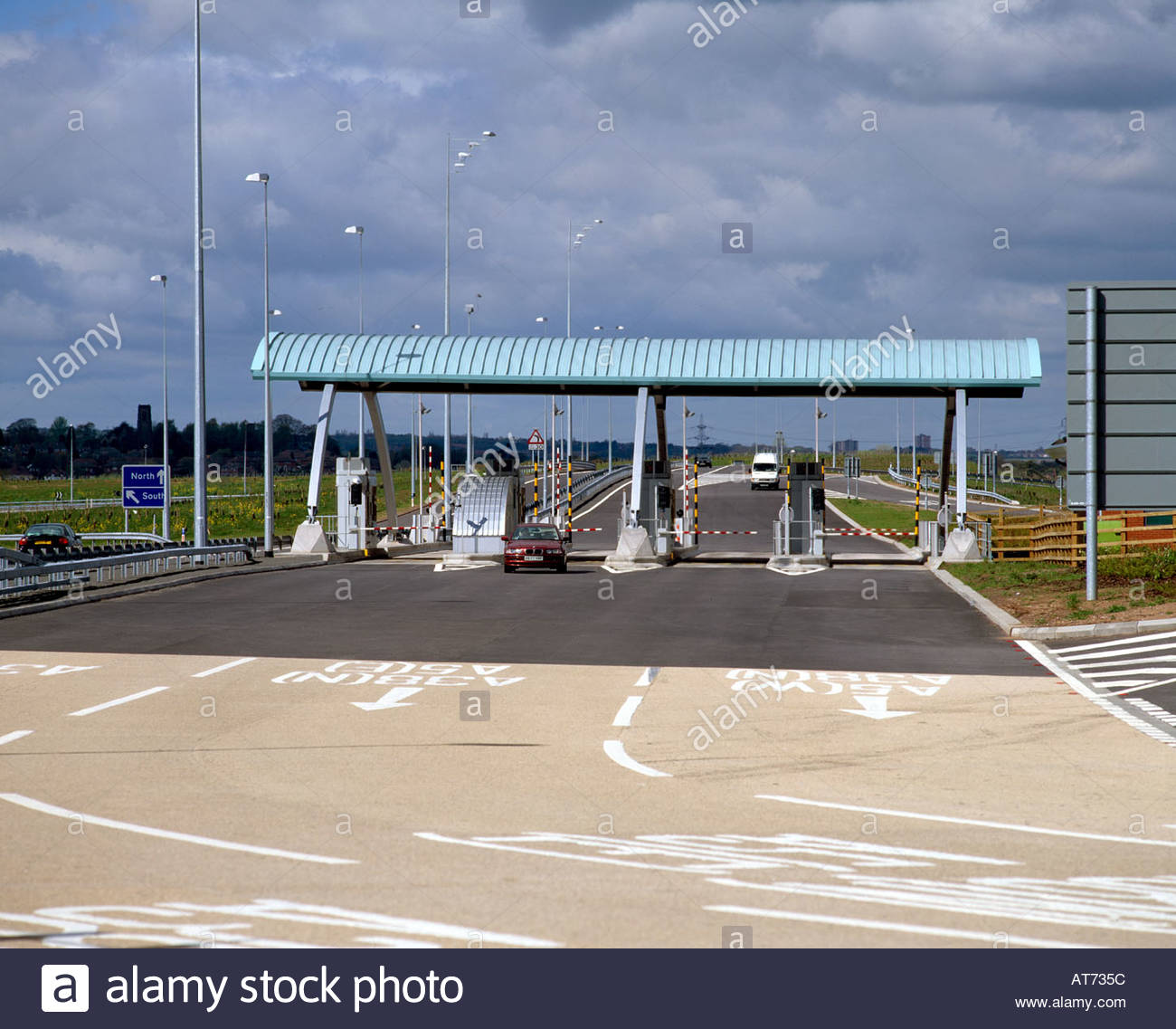 Toll Road Booth Motorway M6 Stock Photos & Toll Road Booth Motorway M6 ...