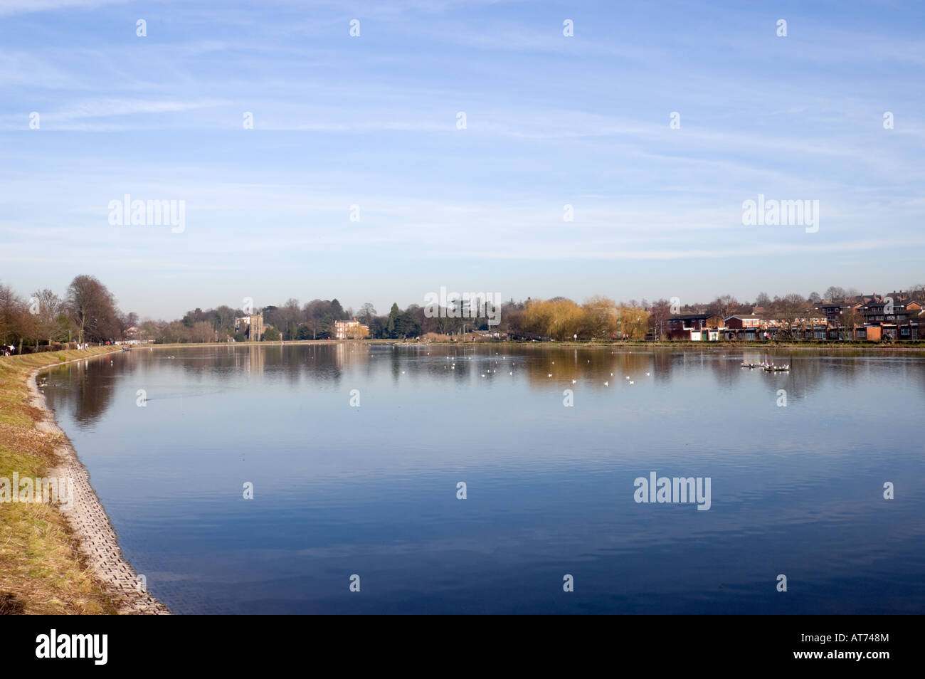 Lichfield lake winter hi-res stock photography and images - Alamy
