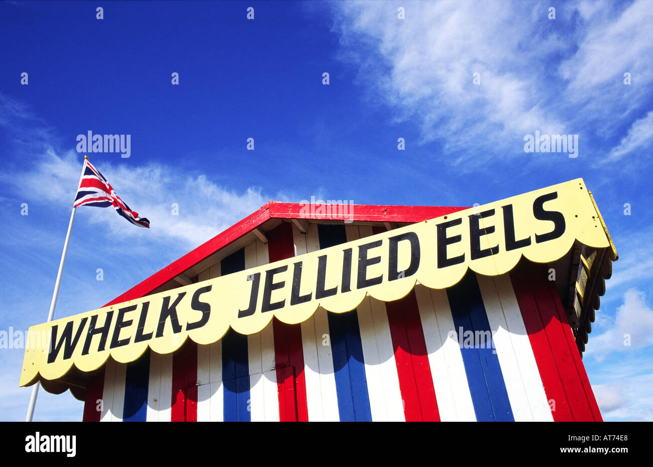 Refreshment stall on beach in Weymouth Dorset UK Stock Photo - Alamy