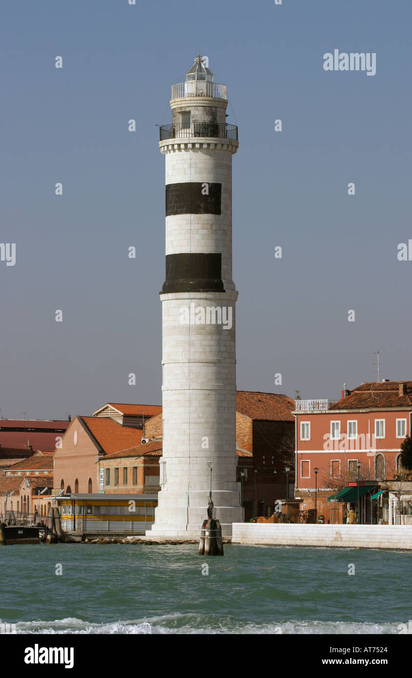 The lighthouse on the island of murano hi-res stock photography and ...