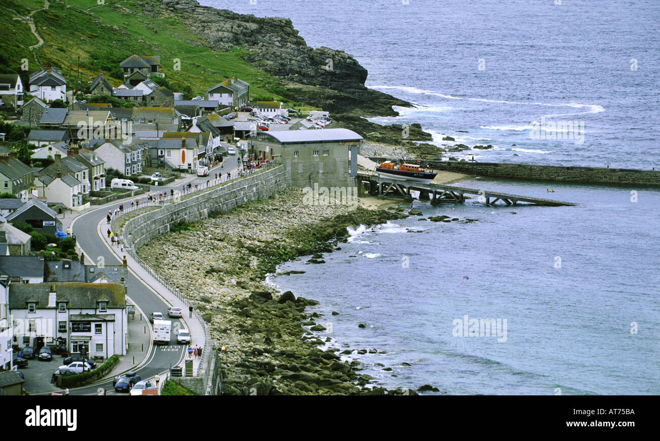 Sennen lifeboat station hi-res stock photography and images - Alamy