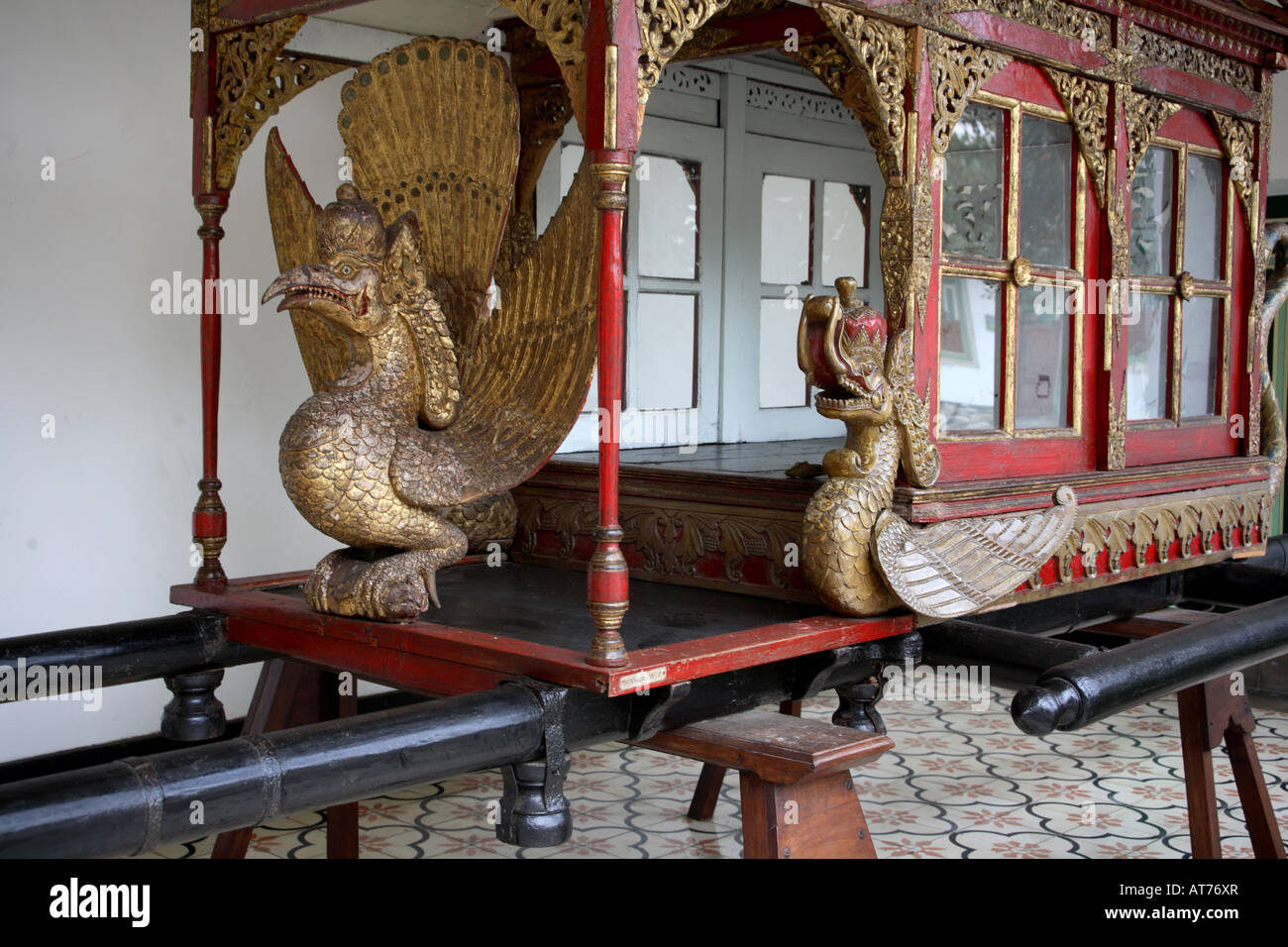 The Yogyakarta Sultans Kraton Palace Yogyakarta Java Indonesia Stock ...