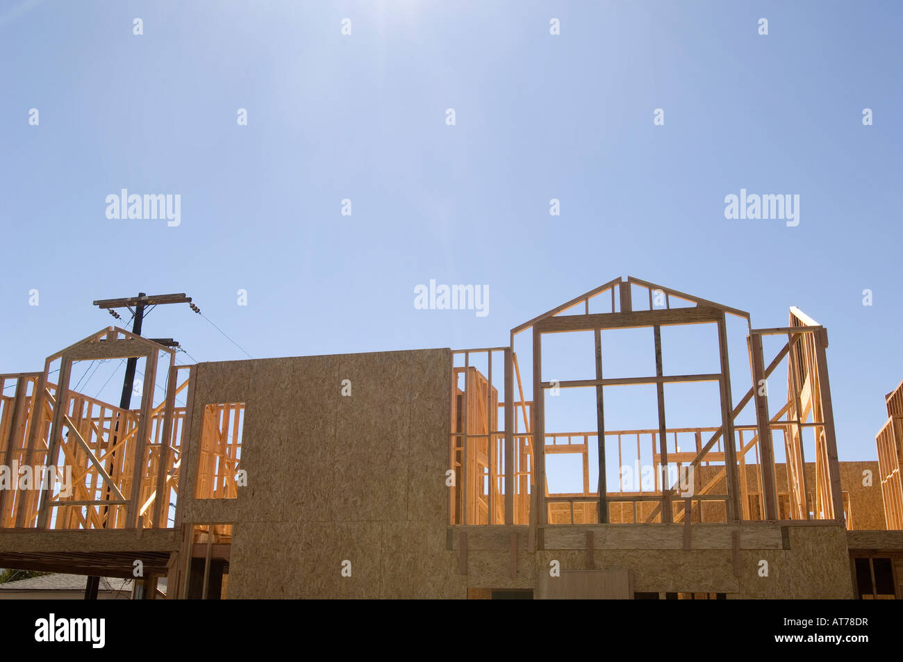 Residential housing under construction Stock Photo - Alamy