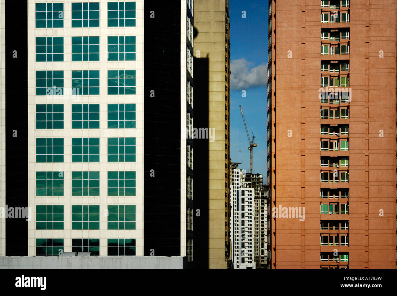 A view of a building being constructed Stock Photo - Alamy