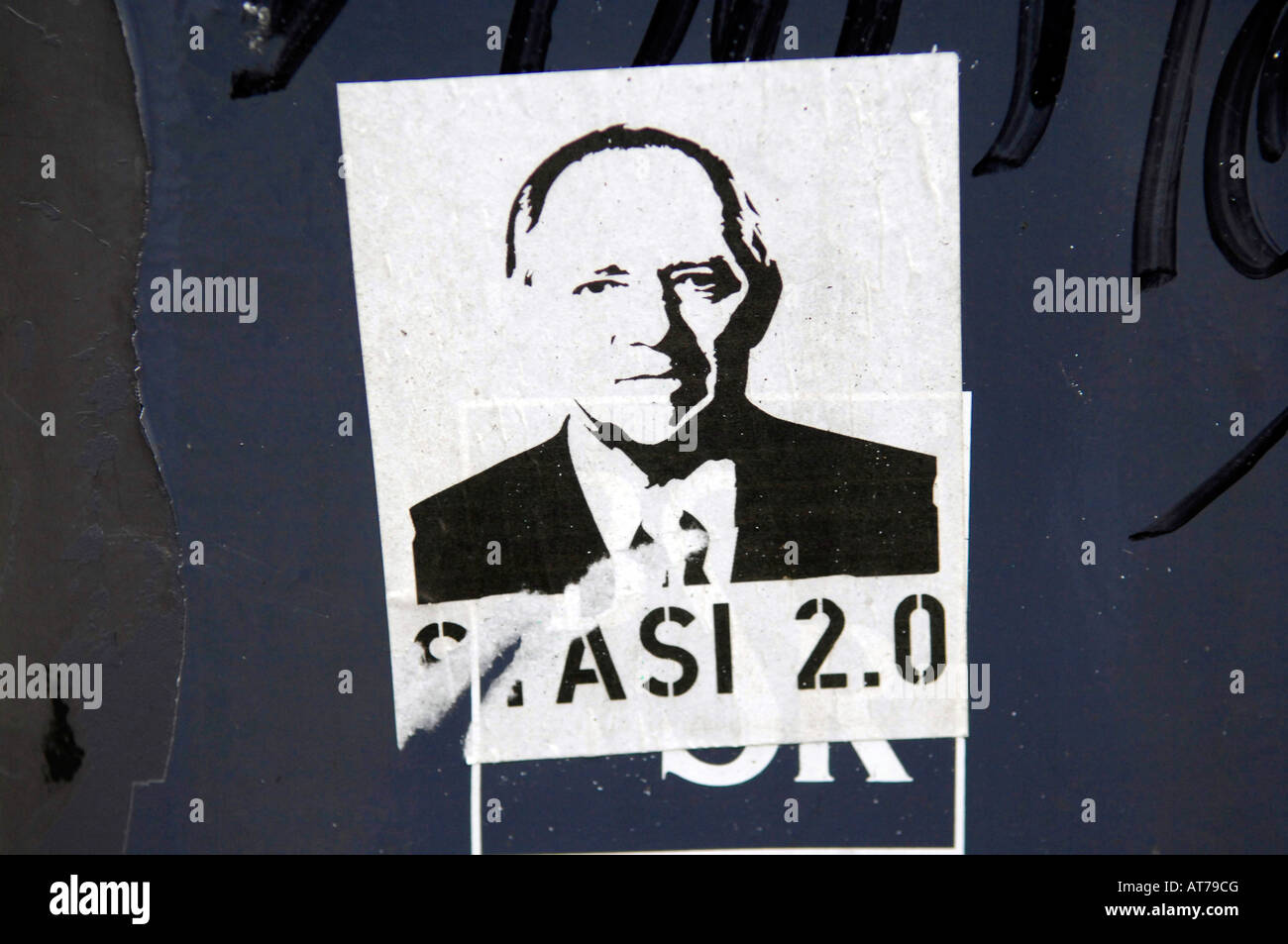 anti spying stasi 2.0 sticker Stock Photo - Alamy