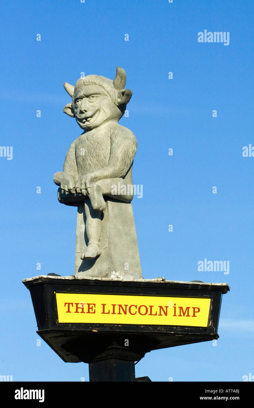 Lincoln Imp Cathedral Stone Carving High Resolution Stock Photography ...