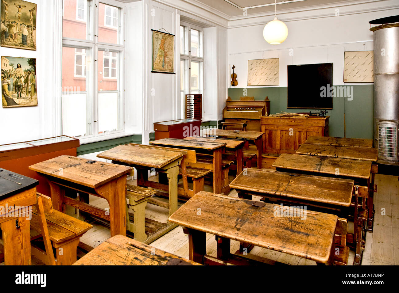 Interior classic school class hi-res stock photography and images - Alamy