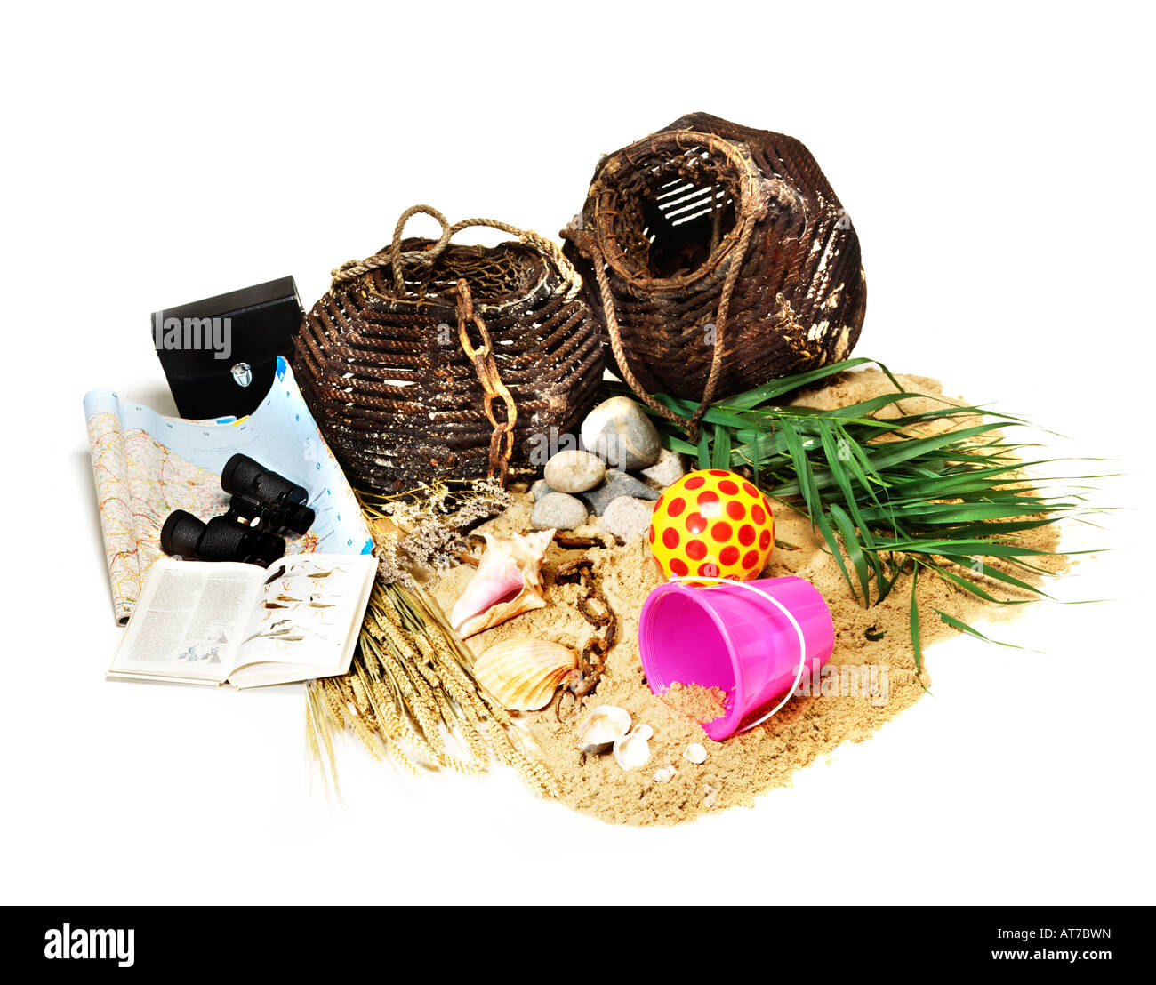 BEACH STILL LIFE Stock Photo - Alamy