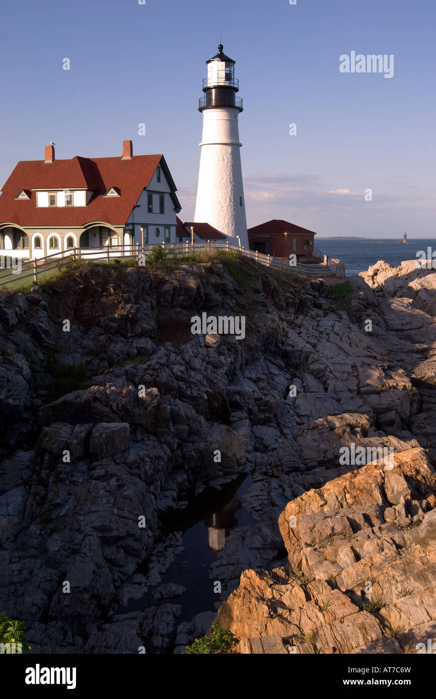Portland Head lighthouse Stock Photo - Alamy