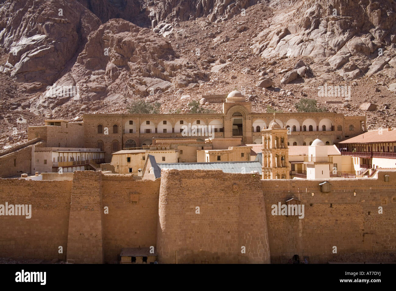 St Catherine's Monastery Sinai Desert Egypt North Africa February ...