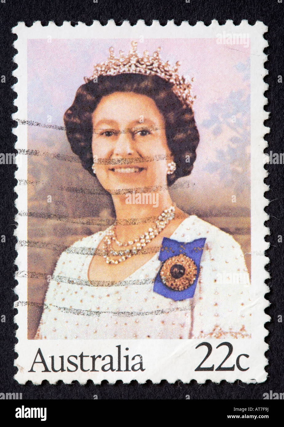 Queen elizabeth ii postage stamp hi-res stock photography and images ...