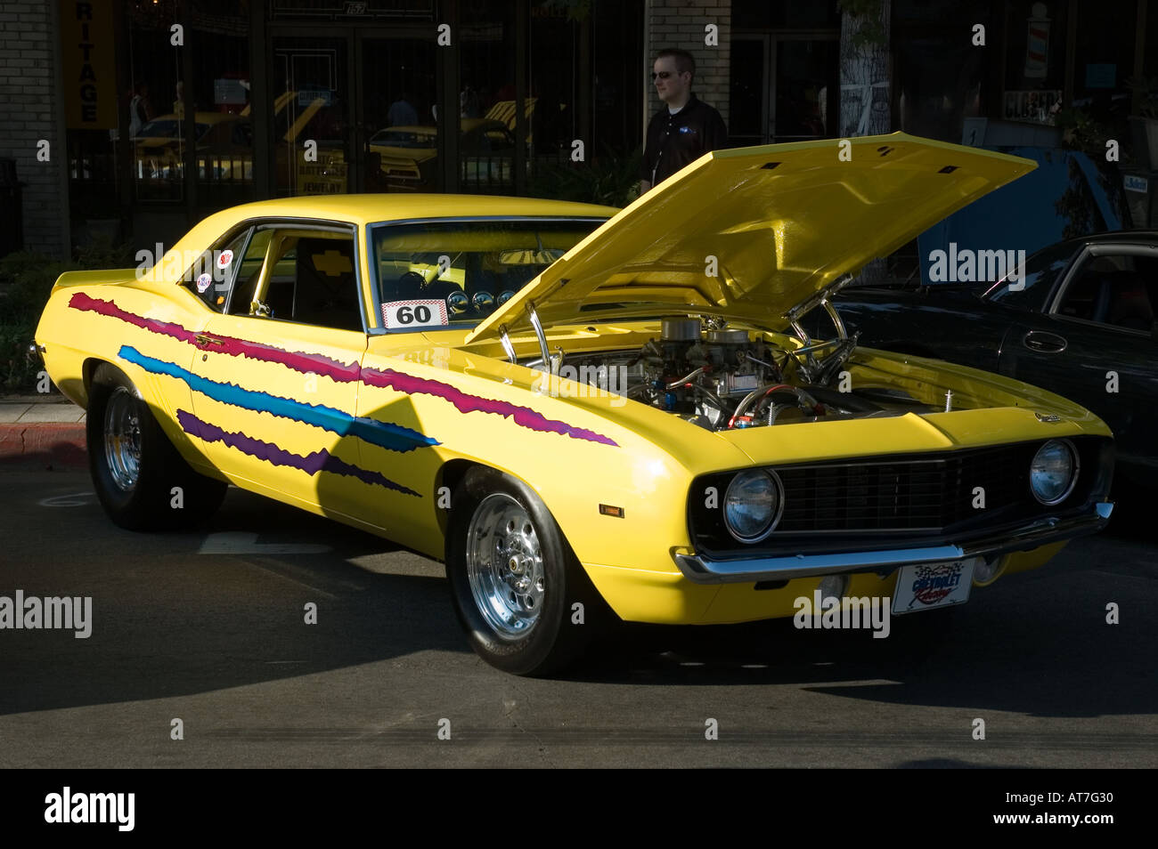 Los Angeles California car show antique customized Chevrolet Chevy ...