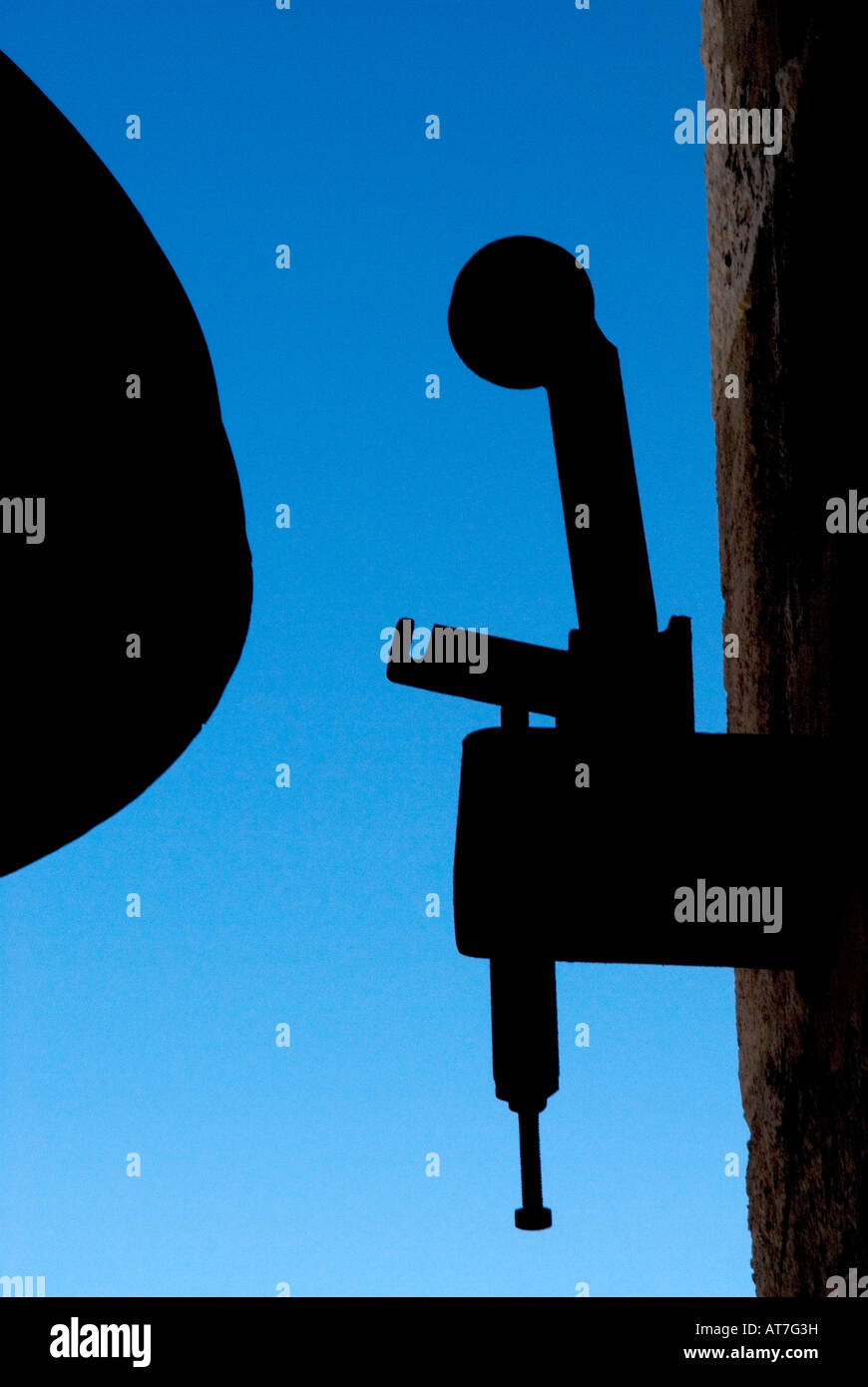 Electric clapper to play bells, Valencia, Spain Stock Photo - Alamy