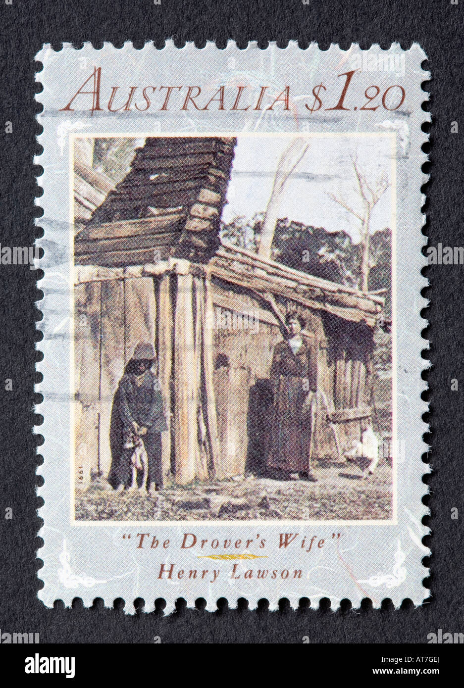 Australian postage stamp Stock Photo - Alamy