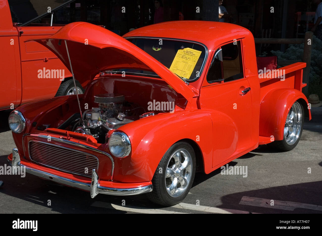Los Angeles California car show antique customized Morris pickup pick ...