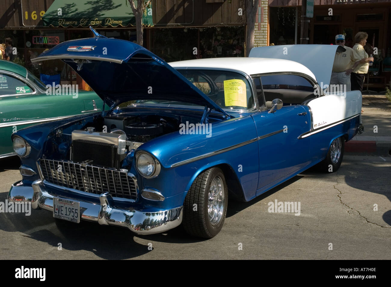1955 chevy bel air hood hi-res stock photography and images - Alamy