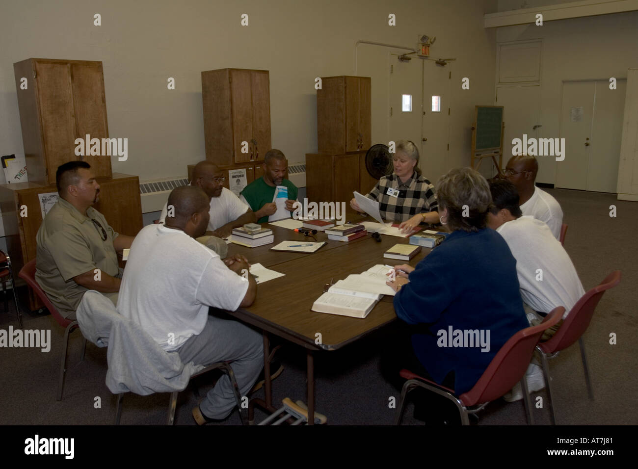 Prison bible study hi-res stock photography and images - Alamy